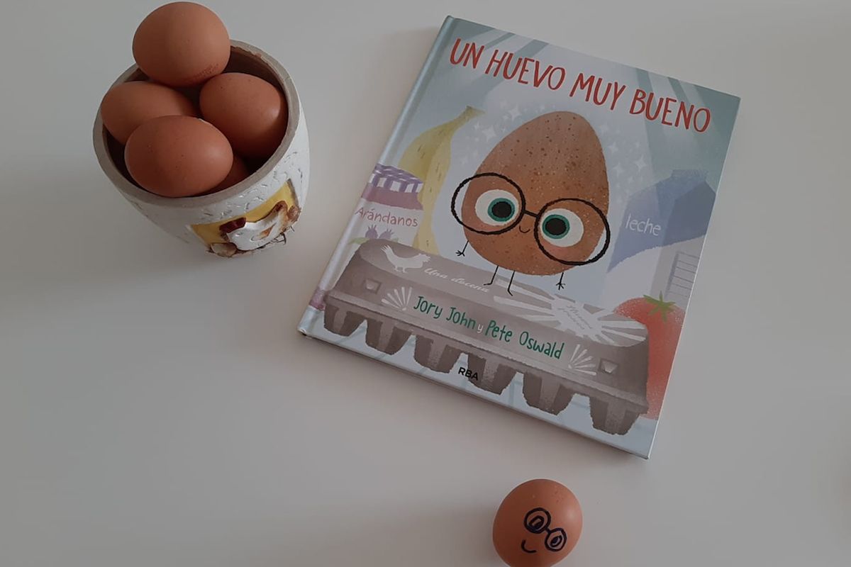 'Un huevo muy bueno', un cuento para quererse a sí mismo