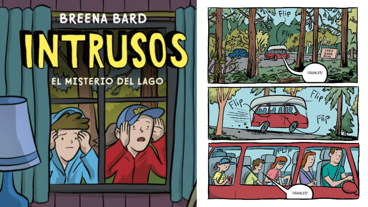 'Intrusos. El misterio del lago'. Libros para niños que engancha