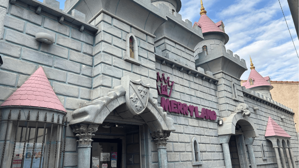 Merryland, un parque infantil convertido en castillo de cuento