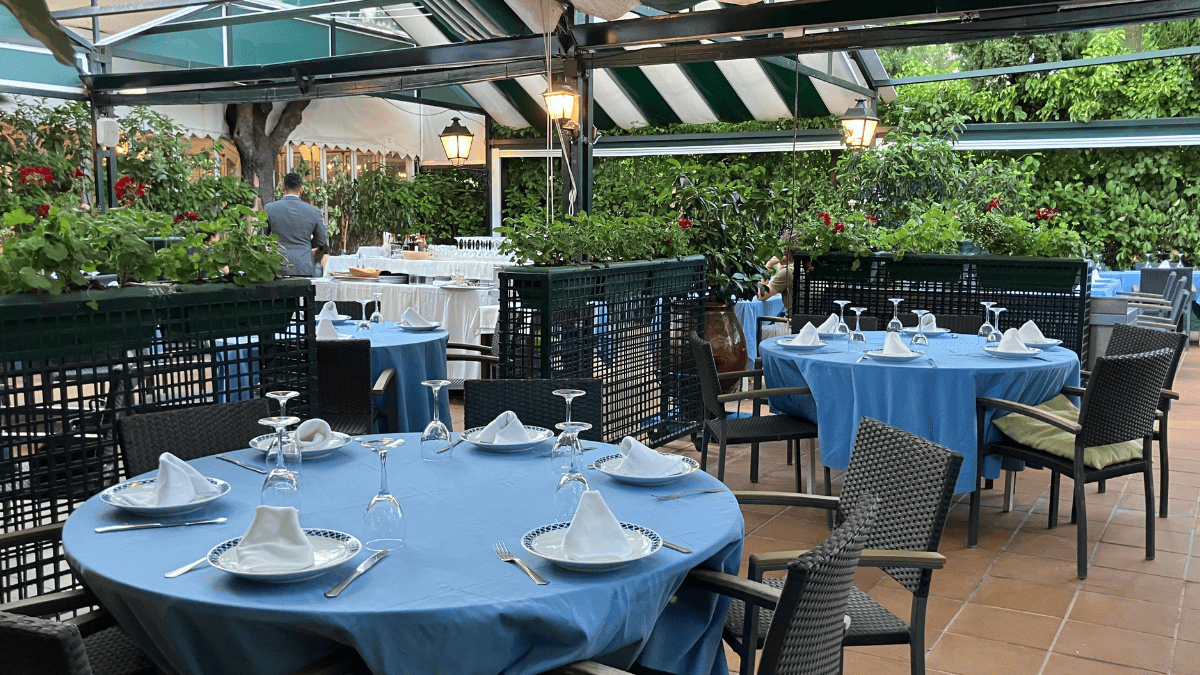 El Torreón de El Pardo, restaurante con parque infantil